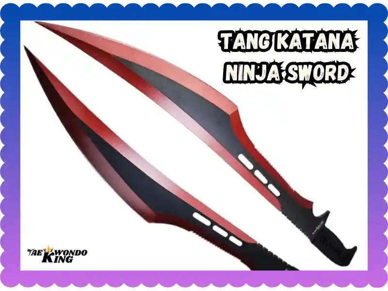 Twin Tactical Machete 2 Pcs Set Tang Katana Ninja Sword for Sale